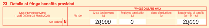 Item 23 Fringe benefit categories | Australian Taxation Office