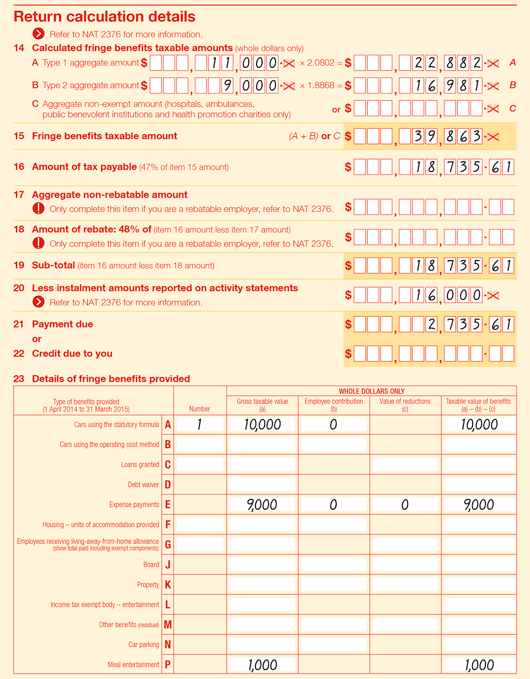 Declarations – items 24 and 25 | Australian Taxation Office