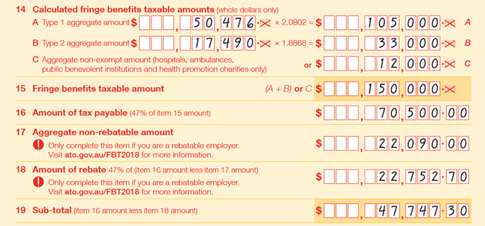 Completing your FBT return 2018 – not-for-profit employers | Australian ...